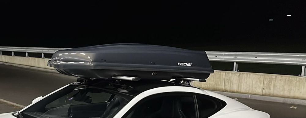 TreeFrog Mehrfach-Querträger silber Und Dachbox 'Fischer (Gebraucht) in ...