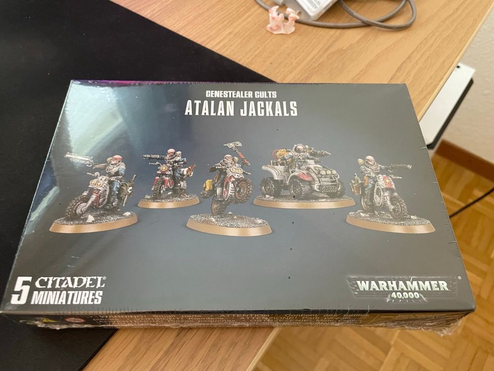 Warhammer 40k Genestealer Cult Biphoagus + Atalan Jackals (Neu und ...