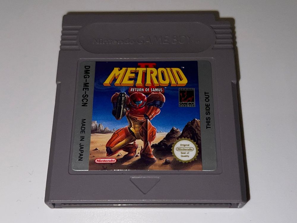 Game Boy Classic (GB) Spiel - Metroid II: Return of Samus (Gebraucht ...