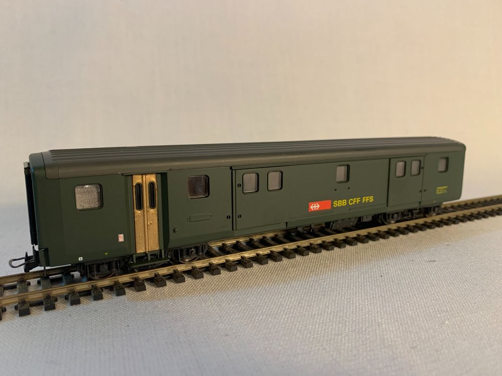 Roco 44333, Gepäckwagen, DC, H0, ohne OVP (Gebraucht) in Hombrechtikon ...