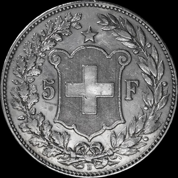 5 Franken Schweiz 1900 Confoederatio Helvetica BB+ | Kaufen auf Ricardo