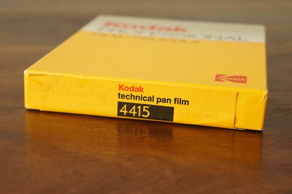 Kodak Technical Pan Film 4415, 4x5 inch (Gebraucht) in Bassersdorf für ...