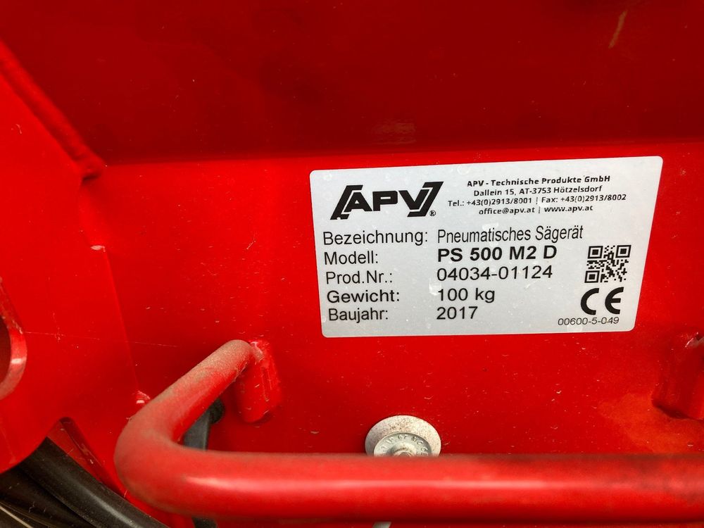 APV PS 500 M2D Sägerät (Neu (gemäss Beschreibung)) in Sempach Station ...