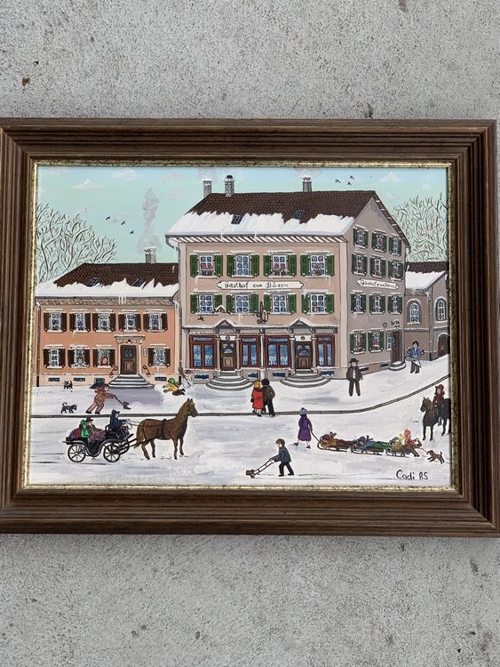 Alte Ansicht „Gasthof zum Bären“ Olten (Cadi 85) (Gebraucht) in Wangen ...