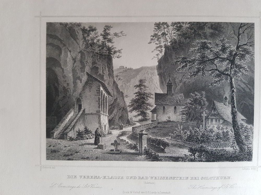 antiker Stich Verena Klause Bad Weissenstein Solothurn (Gebraucht) in Walterswil BE für CHF 1 ...