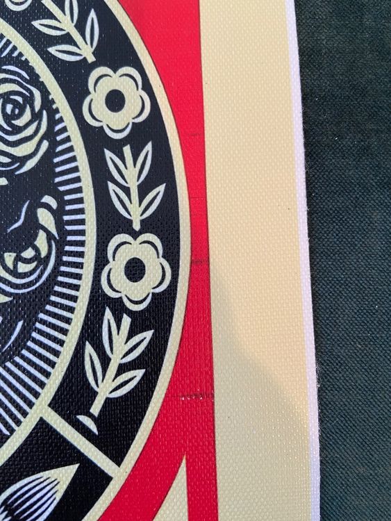 📌 Make Art Not War Obey Print mit Makeln Anti-Krieg-Slogan (Gebraucht ...