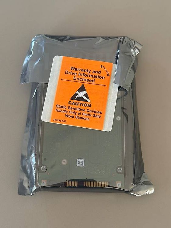 HPE 1,8 TB SAS 12G 10K 2.5 Enterprise HDD originalverpackt (Gebraucht ...