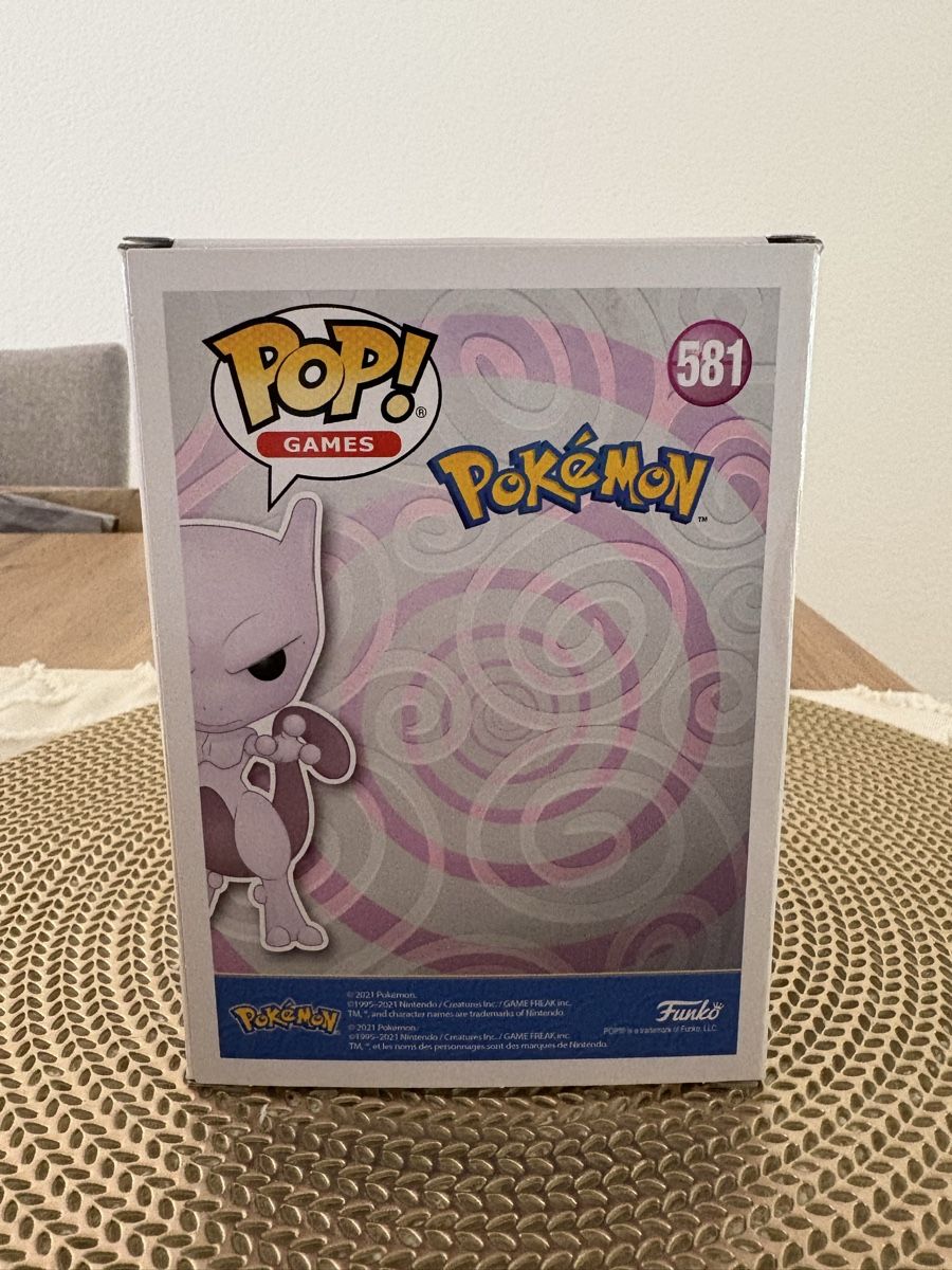 Funko Pop! Pokemon Mewtu #581 - Flocked (Neu und originalverpackt) in ...