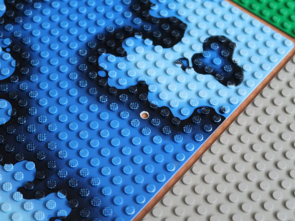 Lego Platte Basisplatte Grundplatte Bauplatte Plaque de base (Gebraucht ...