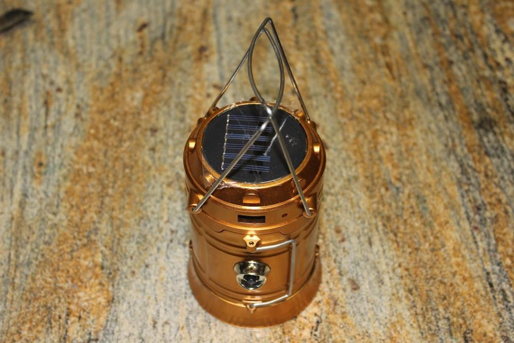 Solarlampe Solar LED Camping Laterne | Kaufen auf Ricardo