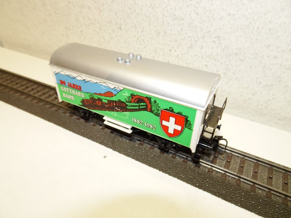 Märklin Güterwagen 100 Jahre Gotthardbahn 1882-1982 HO (5) (Neu (gemäss Beschreibung)) in Luzern ...