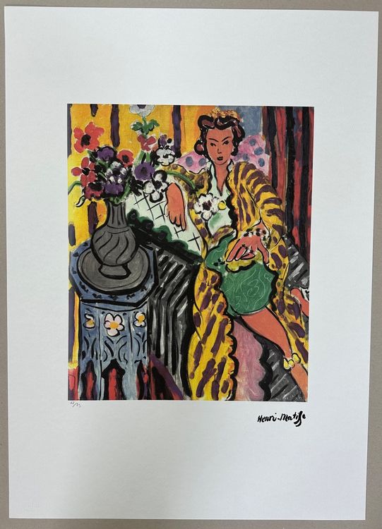 Henri Matisse: Yellow Odalisque 62/75 (Neu (gemäss Beschreibung)) in ...