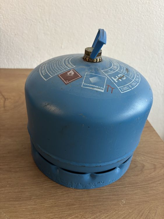3-teiliges Camping-Gas-Set: Kocher, Lötbrenner, Gasflasche (Gebraucht ...