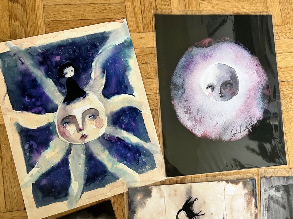 Sophia Rapata Kunstdrucke mit original signatur (Neu (gemäss ...