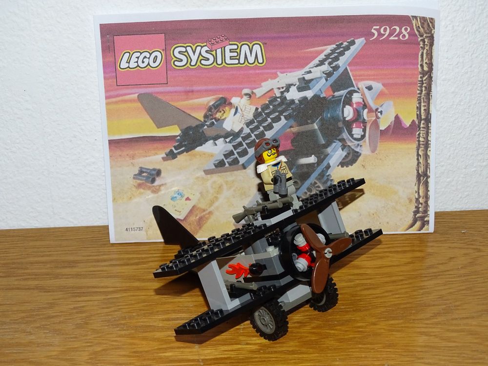 Lego System 5928 - Bi-Wing Baron - Doppeldecker Vintage | Kaufen auf ...