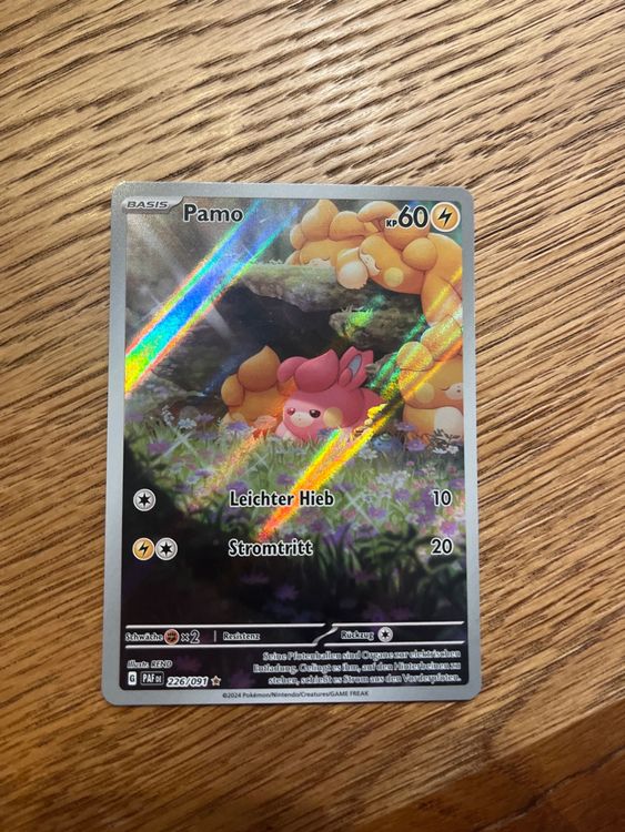 Pokemon Pamo Illustration Rare ab 1.- (Neu (gemäss Beschreibung)) in ...