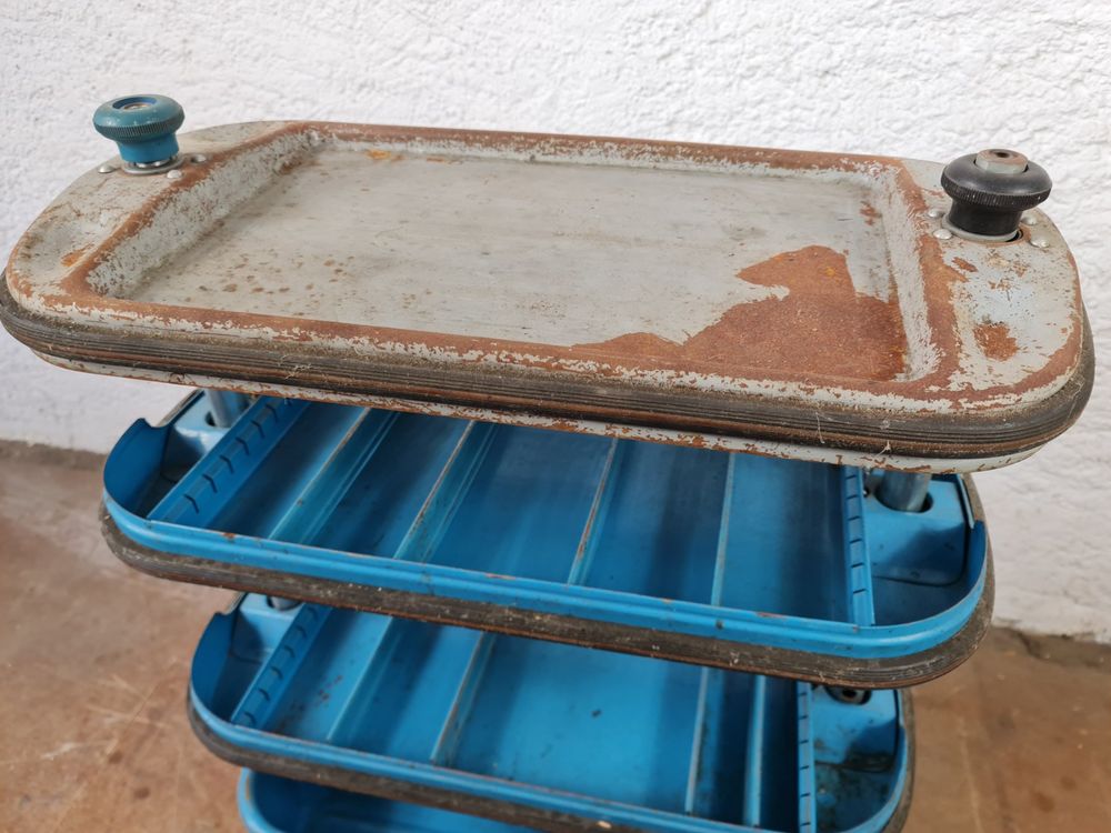 Mid-Century Hazet Assistent Werkstattwagen Bar Servierwagen | Kaufen auf Ricardo