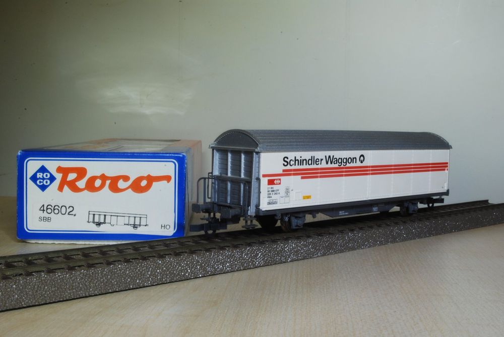 Roco 46602 SBB / CFF Hbis Schiebewandwagen Schindler (Gebraucht) in ...