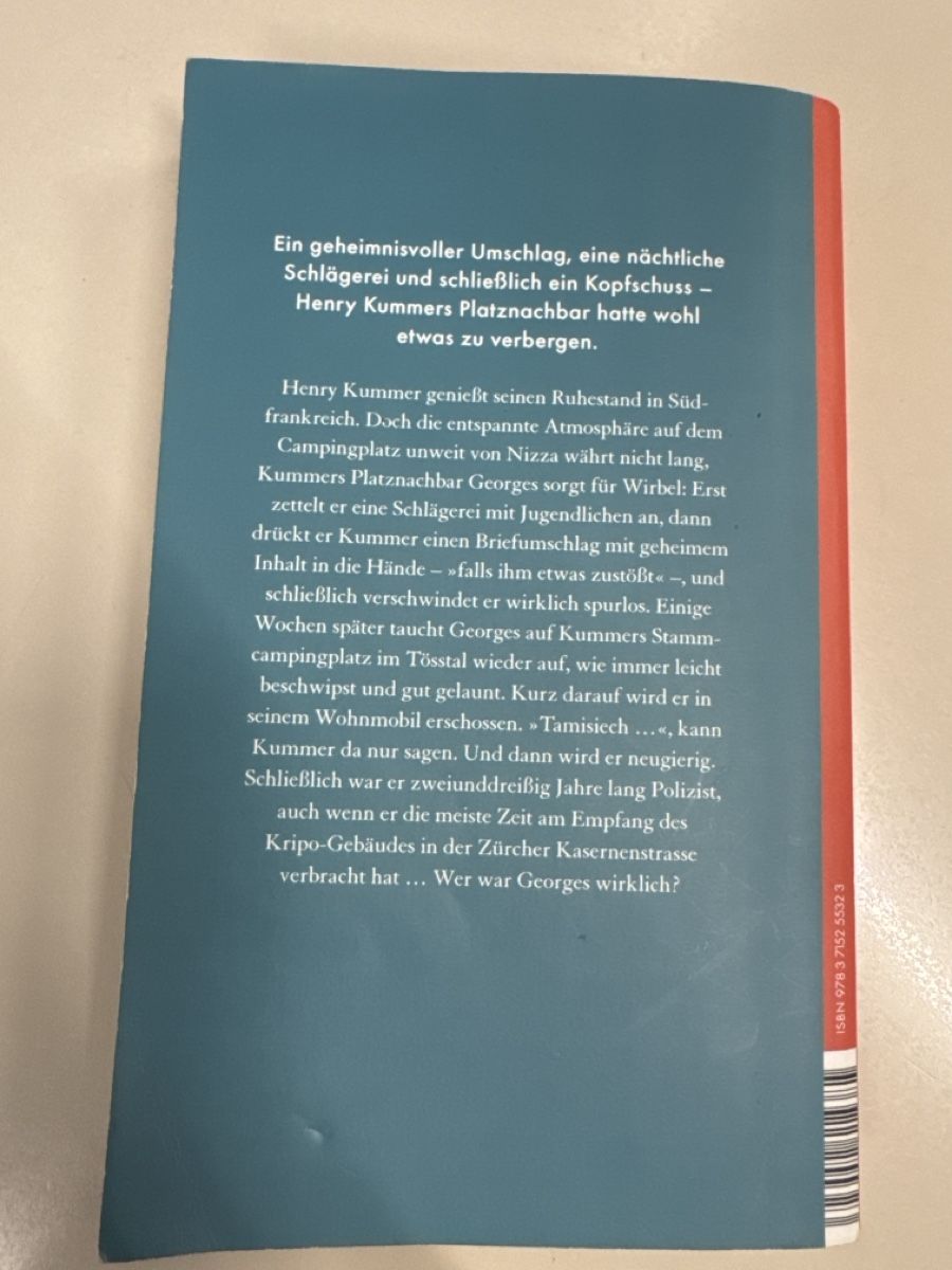 Letzte Ruhe im Wohnmobil Krimi Stephan Pörtner H.Kummer (Gebraucht) in ...