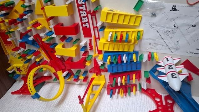 Grosses Big Domino Rally Retro Set aus den 90ern (Gebraucht) in Basel ...