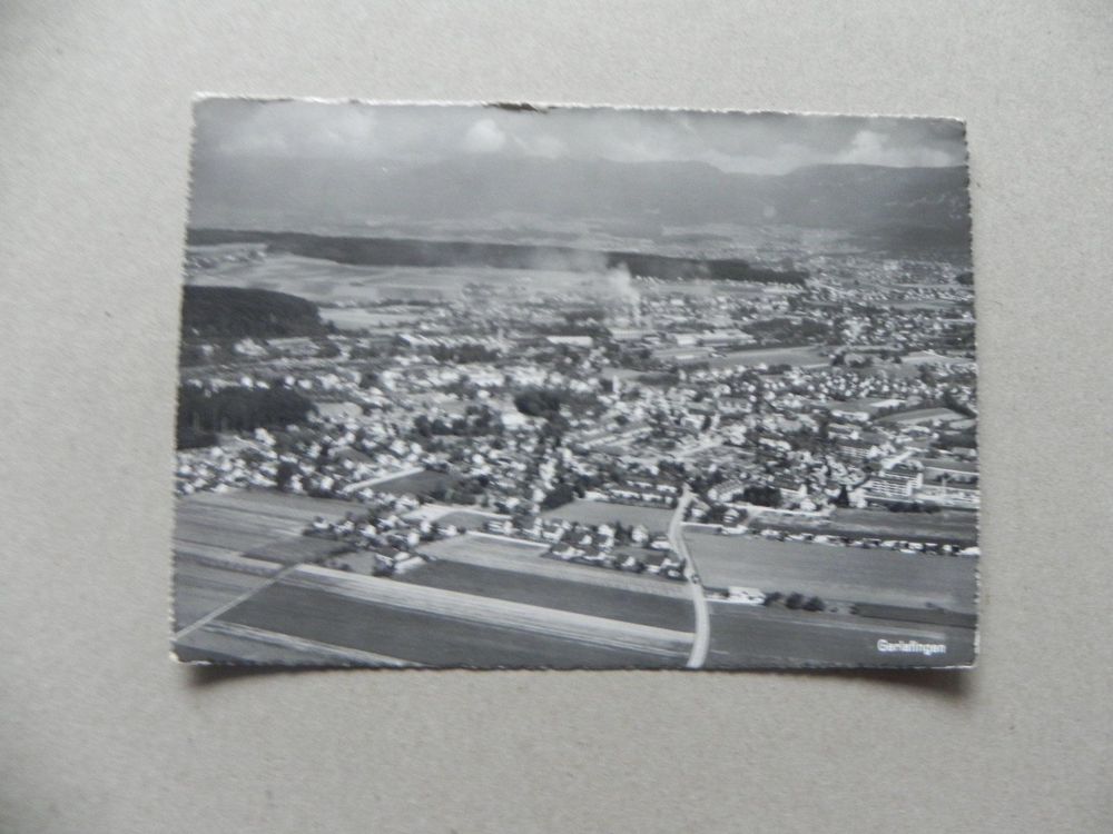 Ansichtskarte Karte Gerlafingen SO Flugansicht ca. 1960 (Gebraucht) in ...