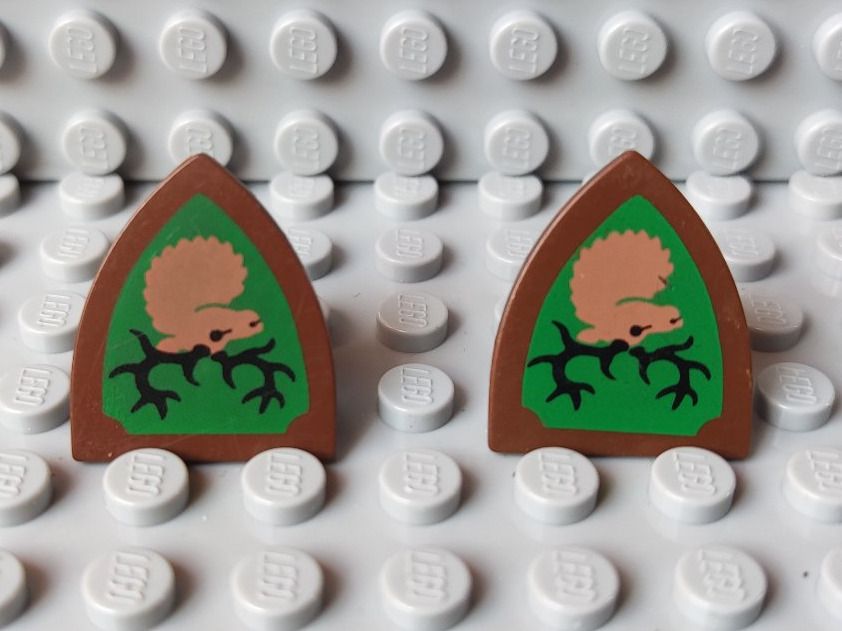 LEGO Castle - Forestmen Shield - brown - 3846p48 | Kaufen auf Ricardo