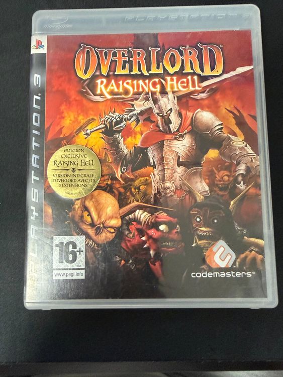 Overlord Raisng Hell - PS3 (D'occasion) à Pont-de-la-Morge pour CHF 18 ...