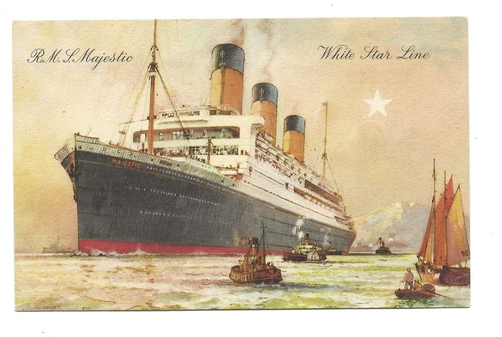 Schiff auf dem Meer: R. M. S. Majestic | Kaufen auf Ricardo