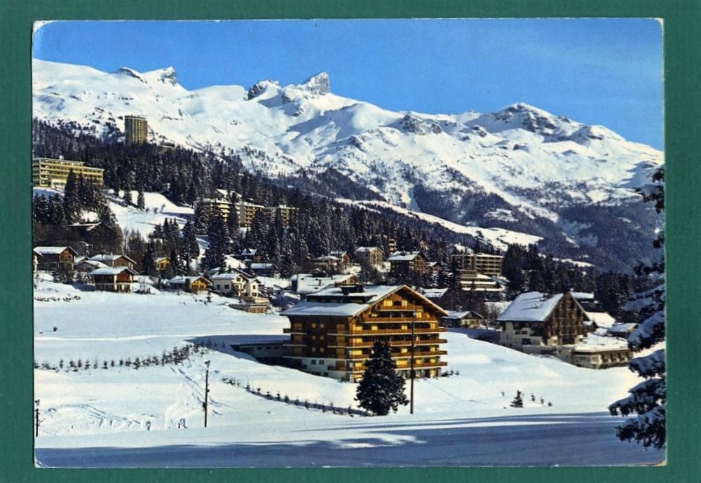 Montana,Vue partielle de la Station,1972 (Gebraucht) in Sargans für CHF 1 – mit Lieferung auf ...
