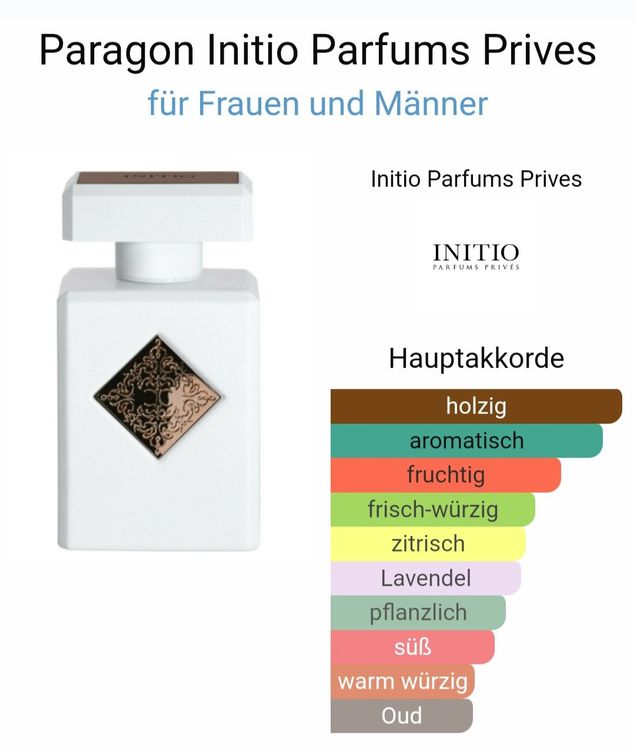 Initio Paragon 5ml Abfüllung Extrait de Parfum unisex (Neu (gemäss ...