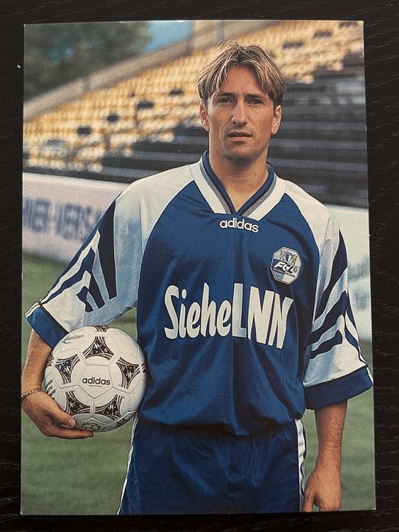 Signierte Sammlerkarte Herbert Baumann FCL (Gebraucht) in Uetendorf für ...