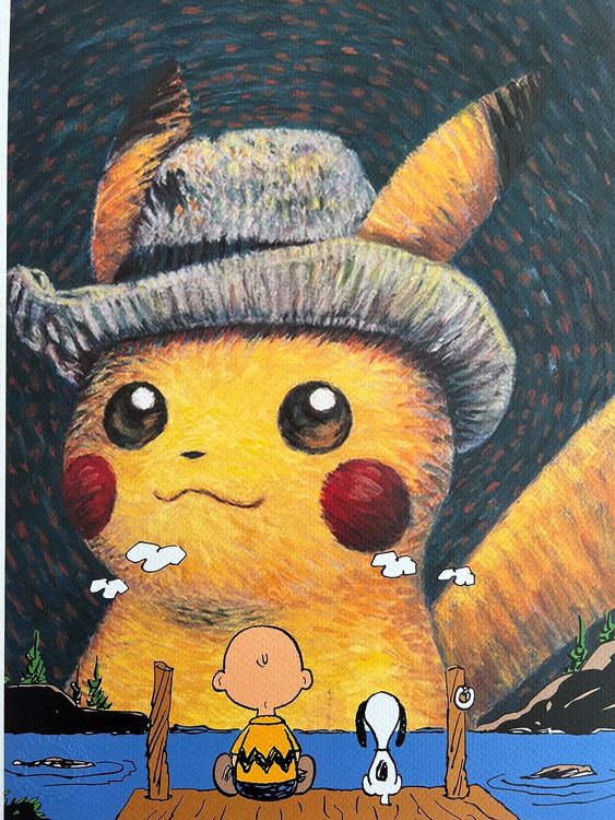 DEATH NYC « Pikachu & Charlie mit Snoopy» 95/100 (Neu (gemäss ...