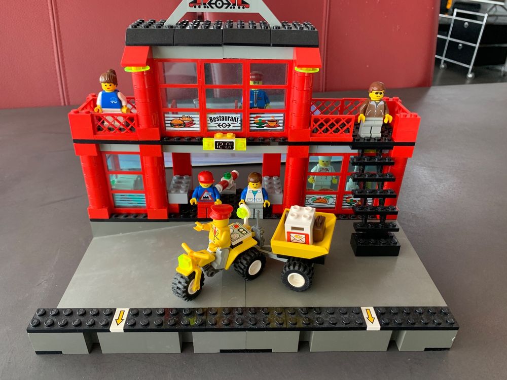 Lego 4556 Train Station Bahnhof Lego City mit Anleitung (Gebraucht) in ...