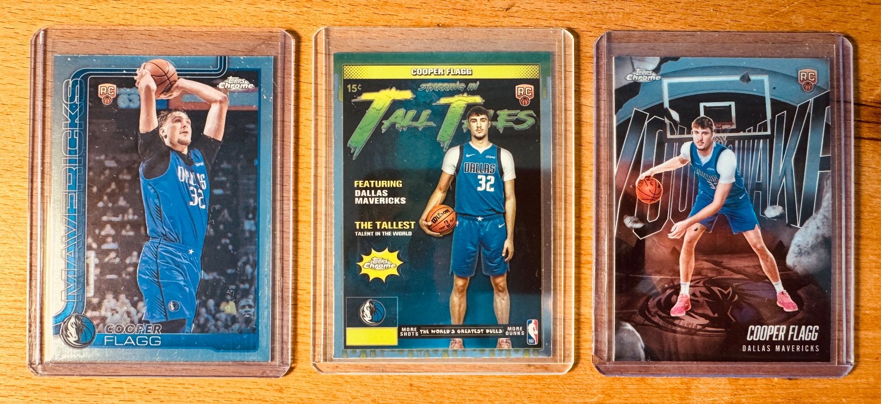 2025-26 Topps Chrome Cooper Flagg Lot - 3 Karten - NBA (Gebraucht) in ...