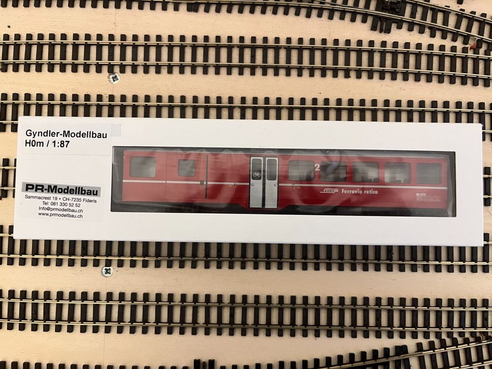 RhB BD 2478 Personen- / Gepäckwagen (Neu und originalverpackt) in Rickenbach b. Wil für CHF 259 ...