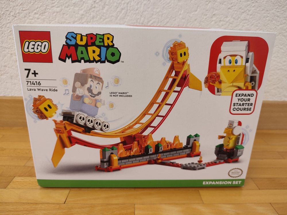 Lego Super Mario 71416 Lava Wave Ride (Neu und originalverpackt) in ...