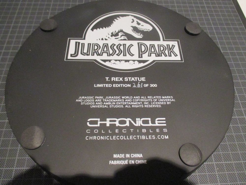 Tyrannosaurus Rex / Chronicle / T-Rex / Resin / 261/300 (Neu und ...