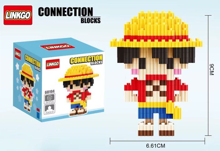 One Piece - Klemmbausteine, Micro Bausteine, Linkgo (Neu und ...