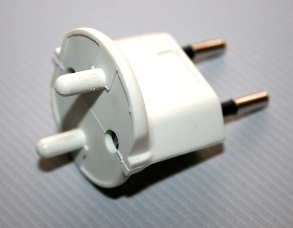 Permanent EU/CH Adapter Fixadapter 2-polig T11 weiss (Neu (gemäss ...