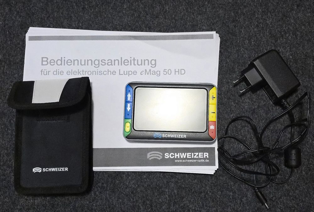 Schweizer Optik Digital Lese Lupe e Mag 50 HD Sehschwäche (Gebraucht) in Oberburg für CHF 130 ...