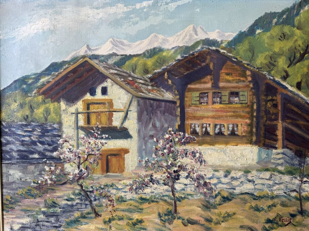 Tableau de Alfred Aellig (1898-1980) (Gebraucht) in Fully für CHF 150 ...