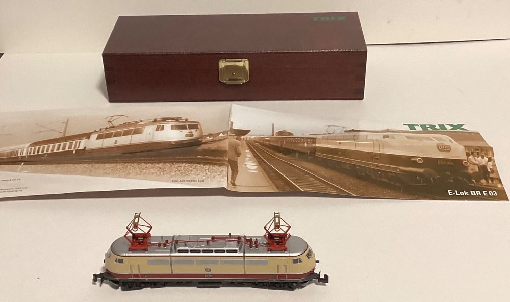 Mini TRIX E-LOK BR E 03 Lokomotive mit Original Schachtel | Kaufen auf Ricardo
