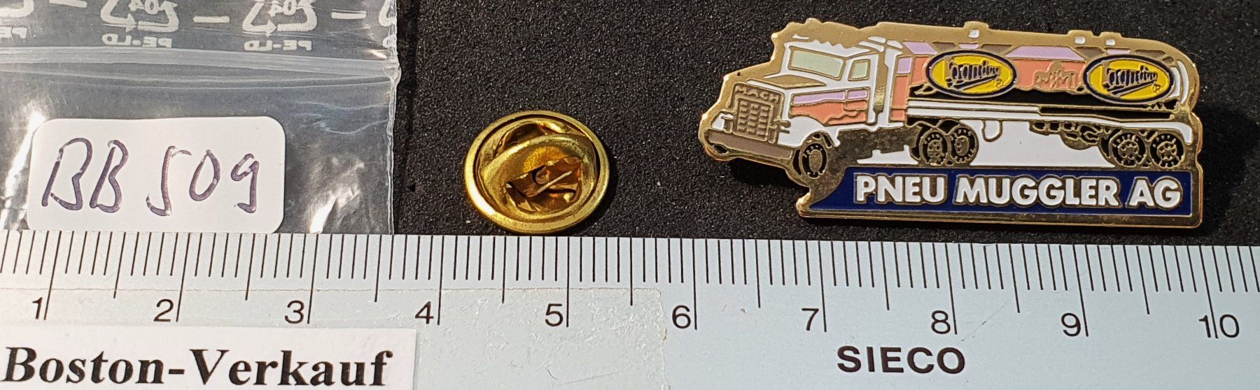 BB509 - Pin Truck LKW Zugmaschine - Pneu Muggler AG / MACH (Gebraucht ...