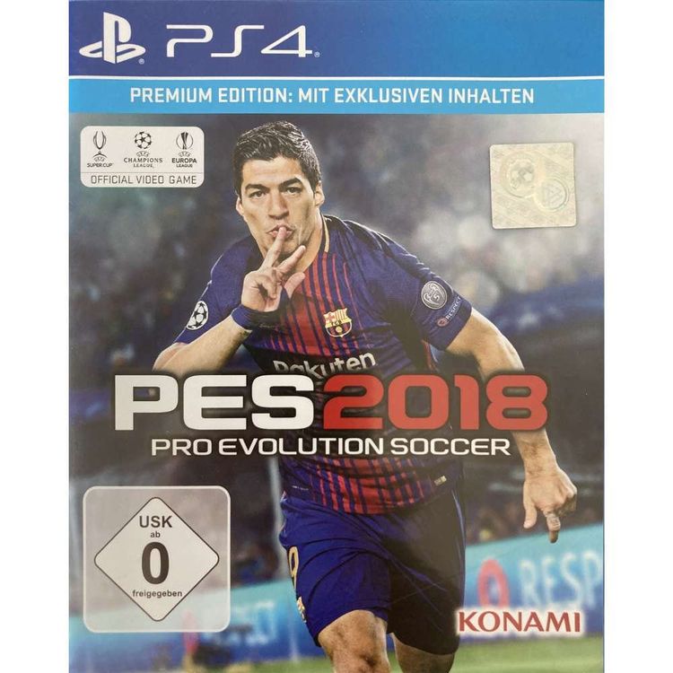 PES 2018 Pro Evolution Soccer - PS4 (Gebraucht) in Jonschwil für CHF 10 ...