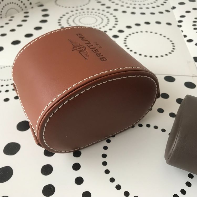 BREITLING - WATCH CASE BOX ETUI SCHACHTEL - LEDER !!! | Kaufen auf Ricardo