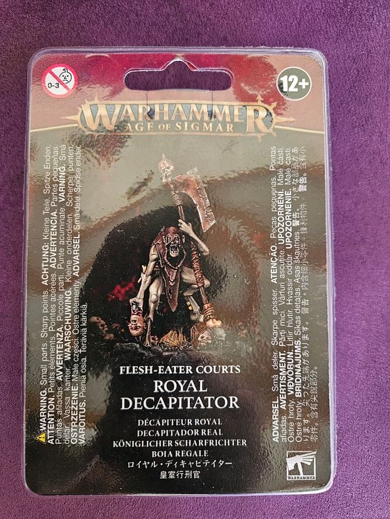 Warhammer Age of Sigmar Royal Decapitator (Neu und originalverpackt) in ...