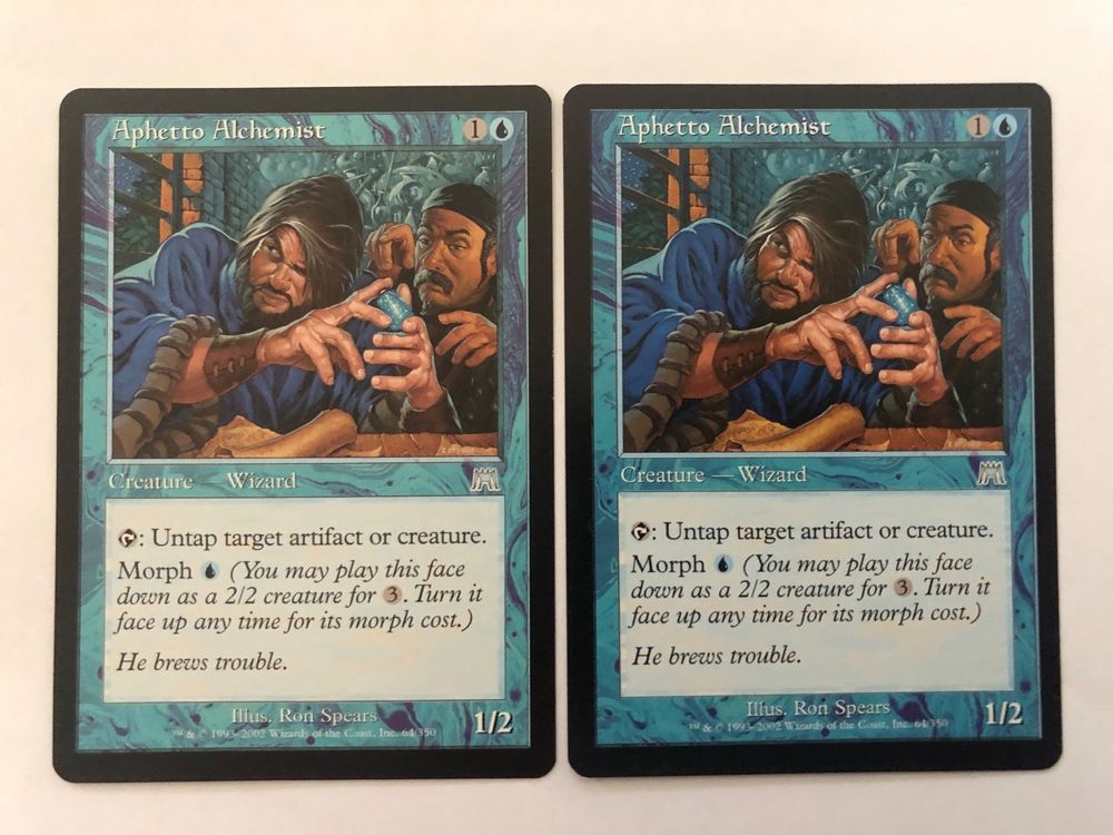 Magic the Gathering - 2x Aphetto Alchemist | Kaufen auf Ricardo