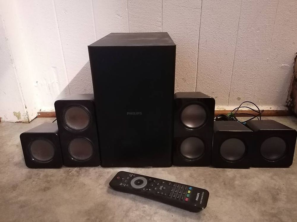 Surround Sound System von Philips inkl. DVD-Player (Gebraucht) in ...