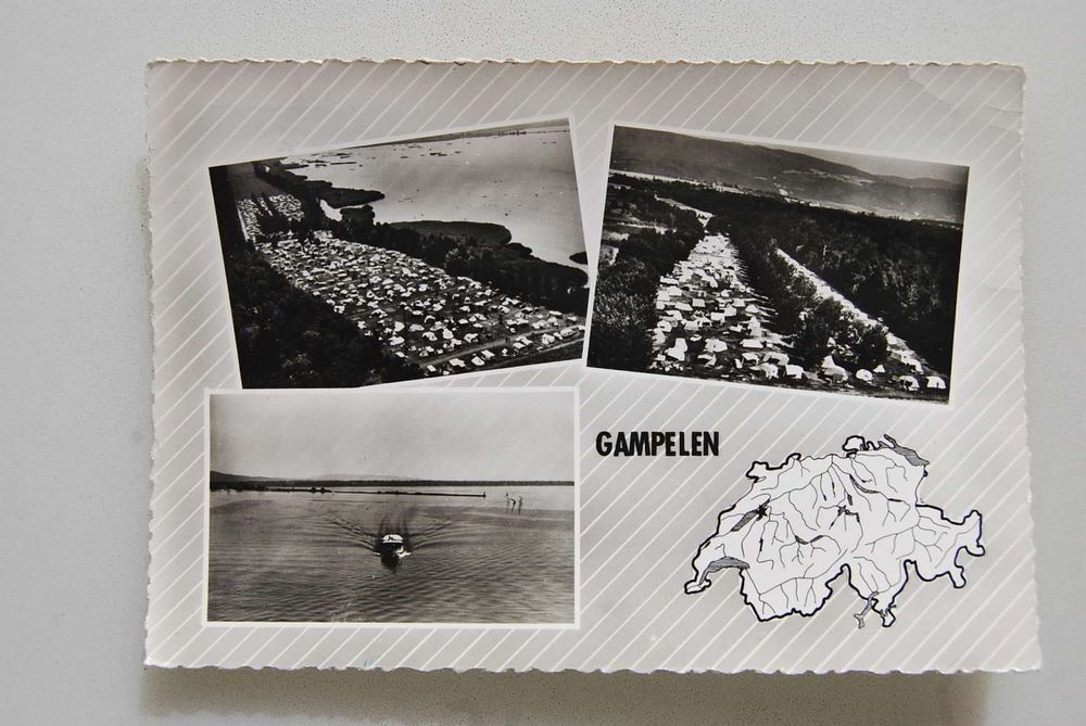 AK Gampelen, Camping TCS 1966 (Gebraucht) in Rüfenacht BE für CHF 4.3 – mit Lieferung auf ...