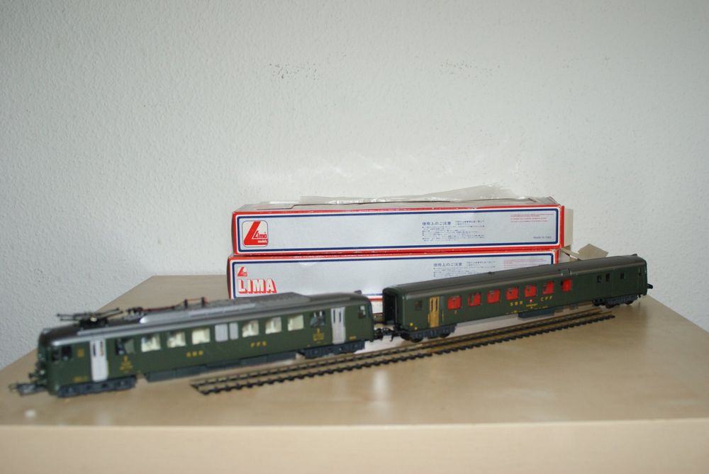 Lima 208031 LG Triebwagen RBe 4/4 SBB H0 GS ...PLUS 309151L (Gebraucht) in Zürich für CHF 37 ...